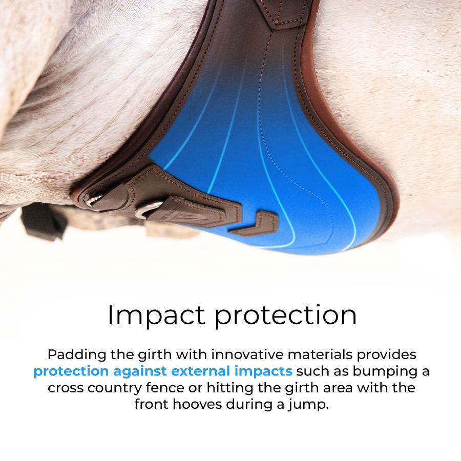 Winderen eventing girth 65 cm (26) - Brown | manufacturer and ...