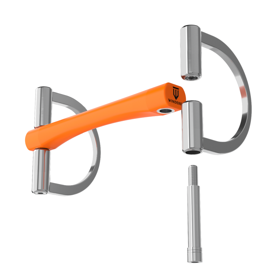 Winderen bit Hunter D-ring - Flexi Mullen Mouth 135 mm (5.3) - Comfort ...