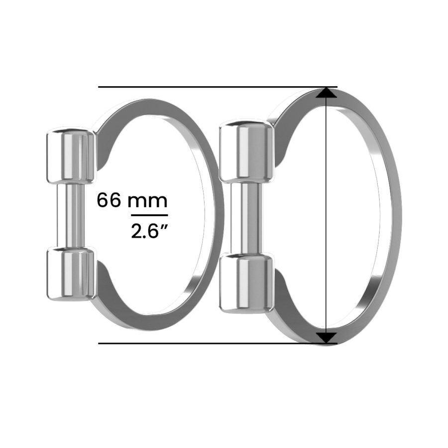 Winderen Mors Olives - Droit avec passage de langue 135 mm - White ...