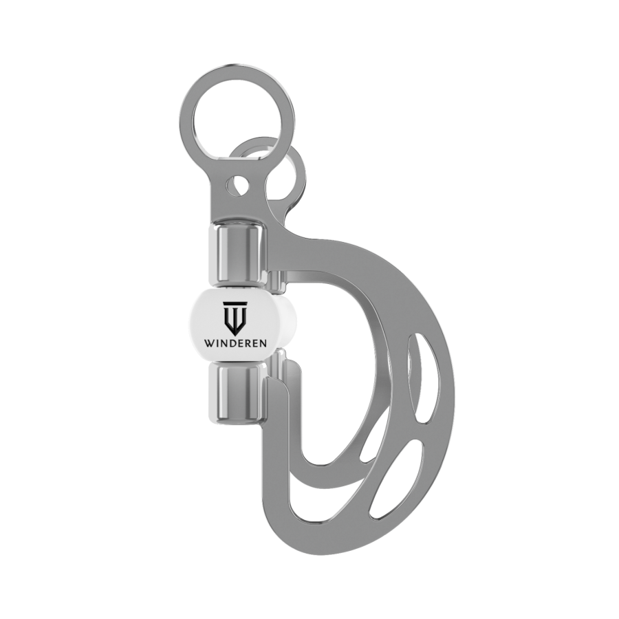 Udidlo Winderen Kimblewick - Jednou lomené 135 mm - White Edition - Comfort