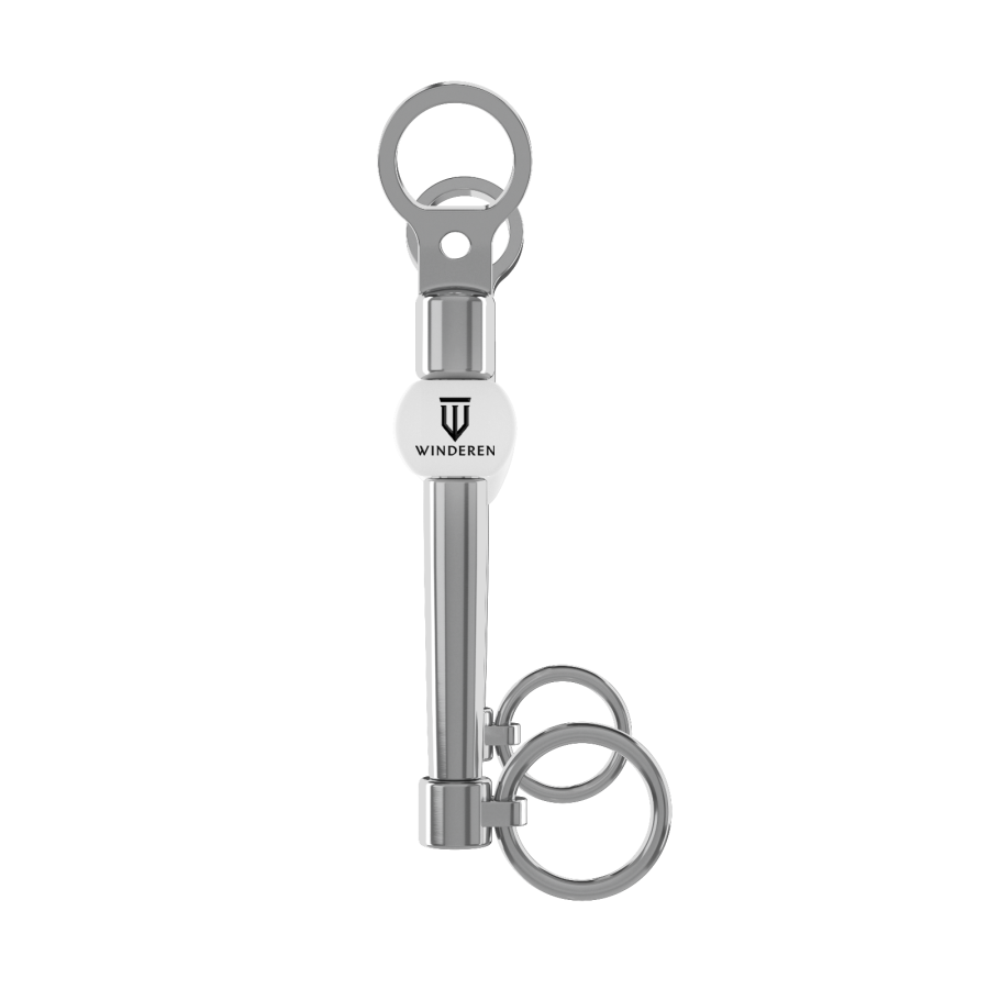 Winderen bit Medium Curb - Ported Mullen Mouth 125 mm (4.9) - White ...