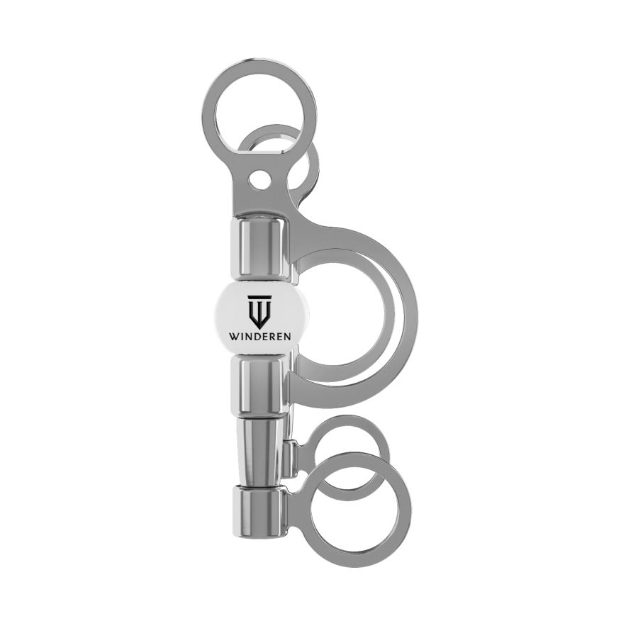 Winderen bit Baby Pelham - Flexi Mullen Mouth 135 mm (5.3) - White ...