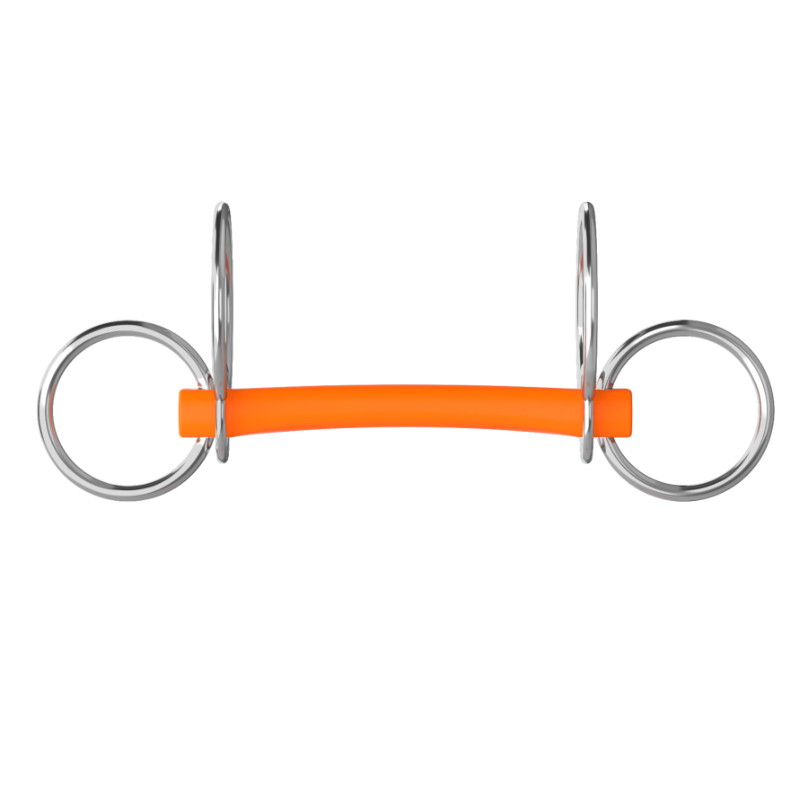 Bocado Winderen Filete Scourier - Con articulación doble 135 mm - Comfort