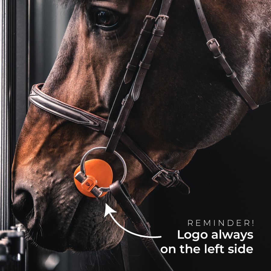 Winderen bit Full Cheek - Ported Mullen Mouth 135 mm (5.3) - Comfort ...