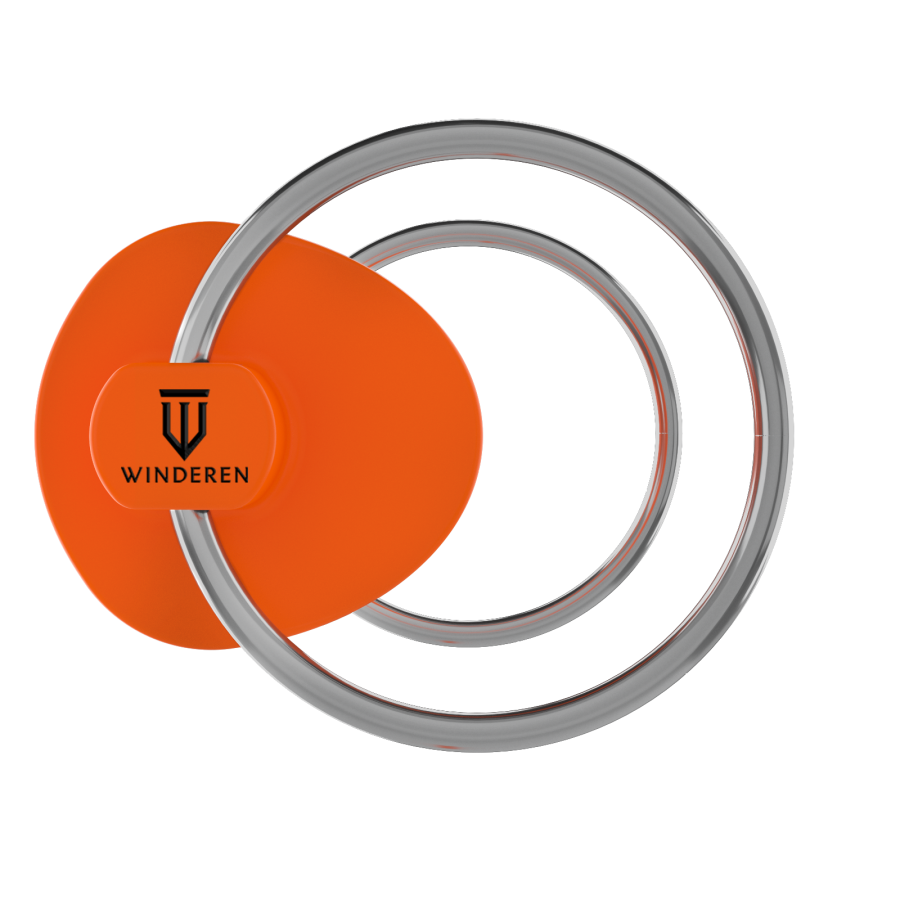 Winderen bit Loose Ring - Ported Mullen Mouth with Bit Guards 135 mm (5 ...