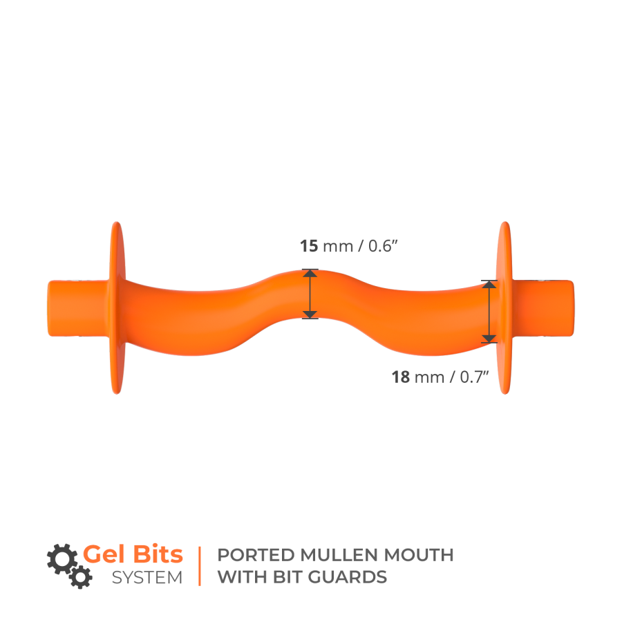 Winderen bit Kimblewick RNF - Ported Mullen Mouth with Bit Guards 145 ...
