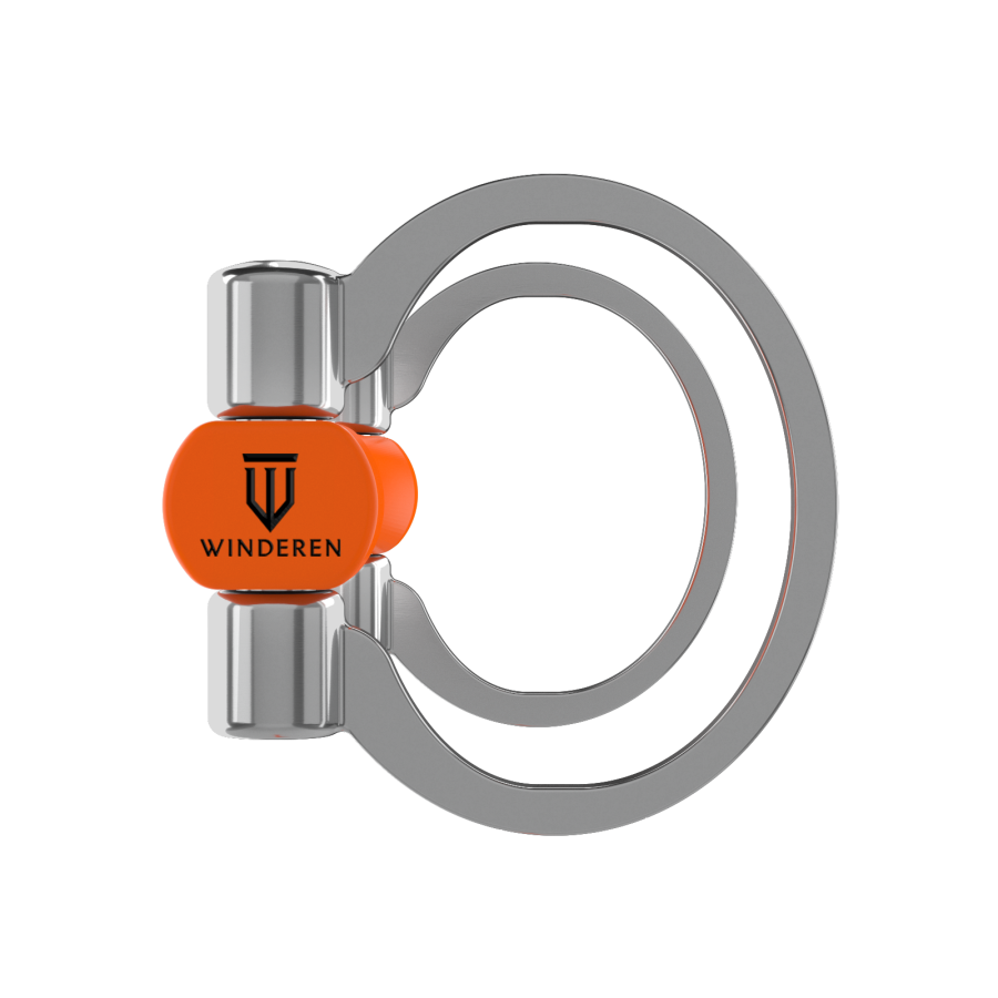 Winderen bit Eggbutt - Double Broken Mullen Mouth 135 mm (5.3 ...