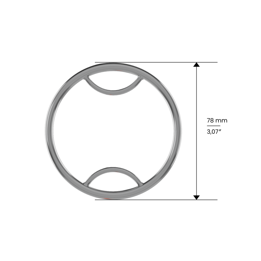 Winderen bit Beval - Single-jointed 135 mm (5.3) - Comfort ...