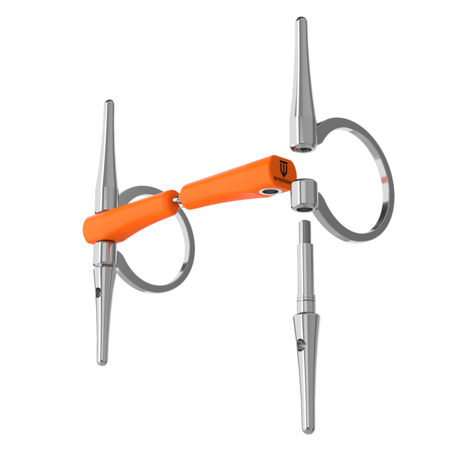 Winderen bit Full Cheek - Single-jointed 115 mm (4.5) - Comfort ...