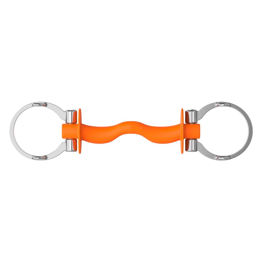 Winderen bit Eggbutt Gag - Ported Mullen Mouth with Bit Guards 125 mm ...