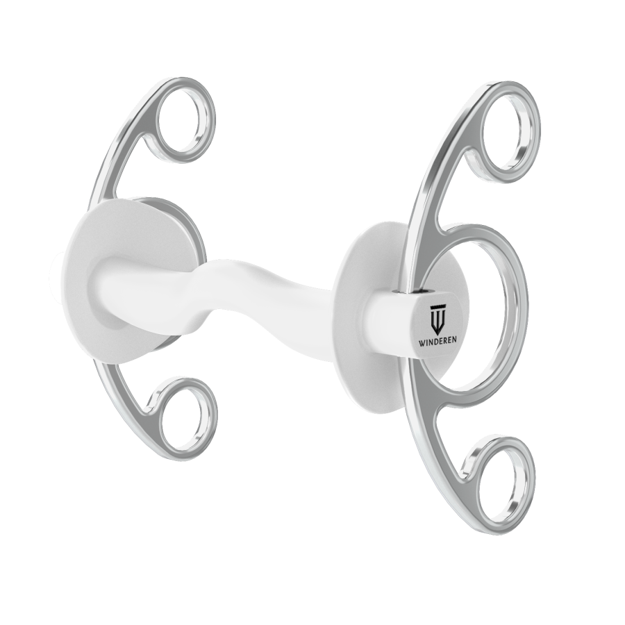 Winderen bit American Gag - Ported Mullen Mouth with Bit Guards 125 mm ...