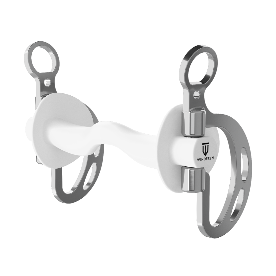 Winderen bid Kimblewick - Stangbid med tungefrihed och bideskiver 125 ...