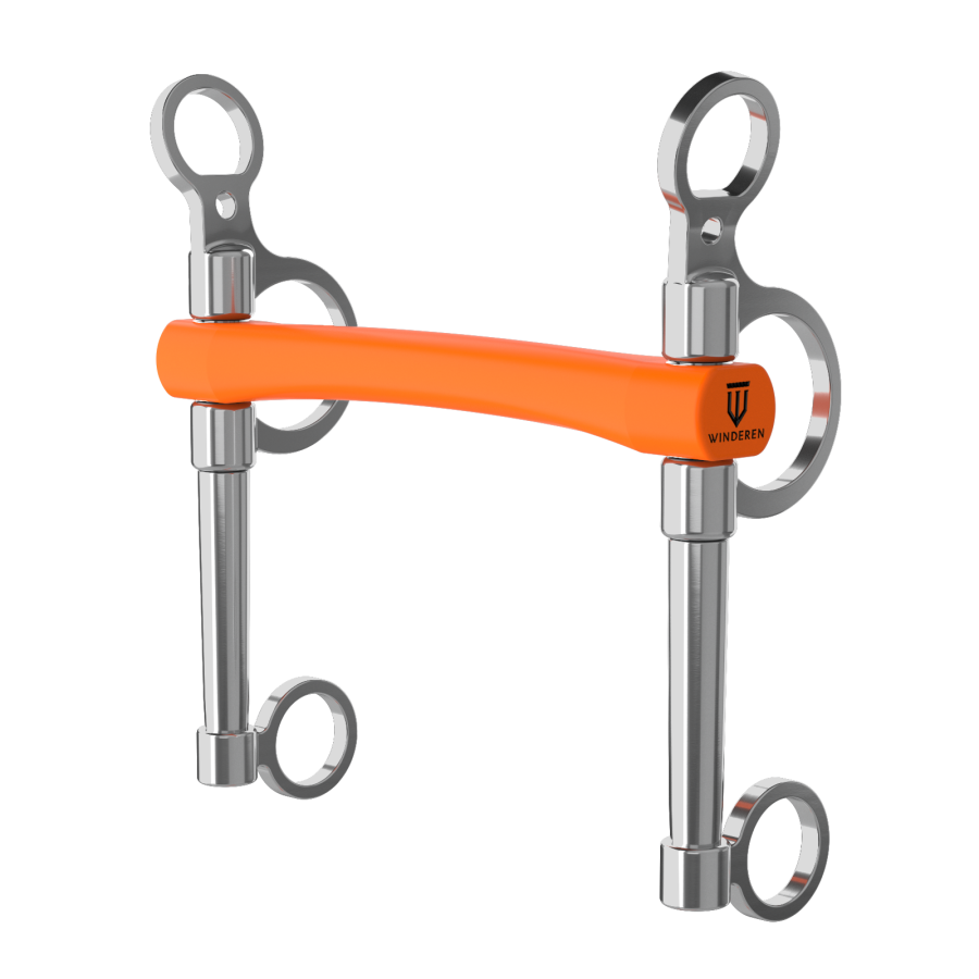 Winderen bit Large Pelham - Flexi Mullen Mouth 135 mm (5.3) - Comfort ...