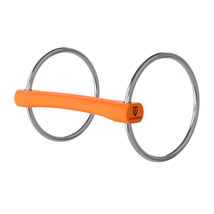 Winderen bit Large Loose Ring - Super Flexi Mullen Mouth 135 mm (5.3 ...