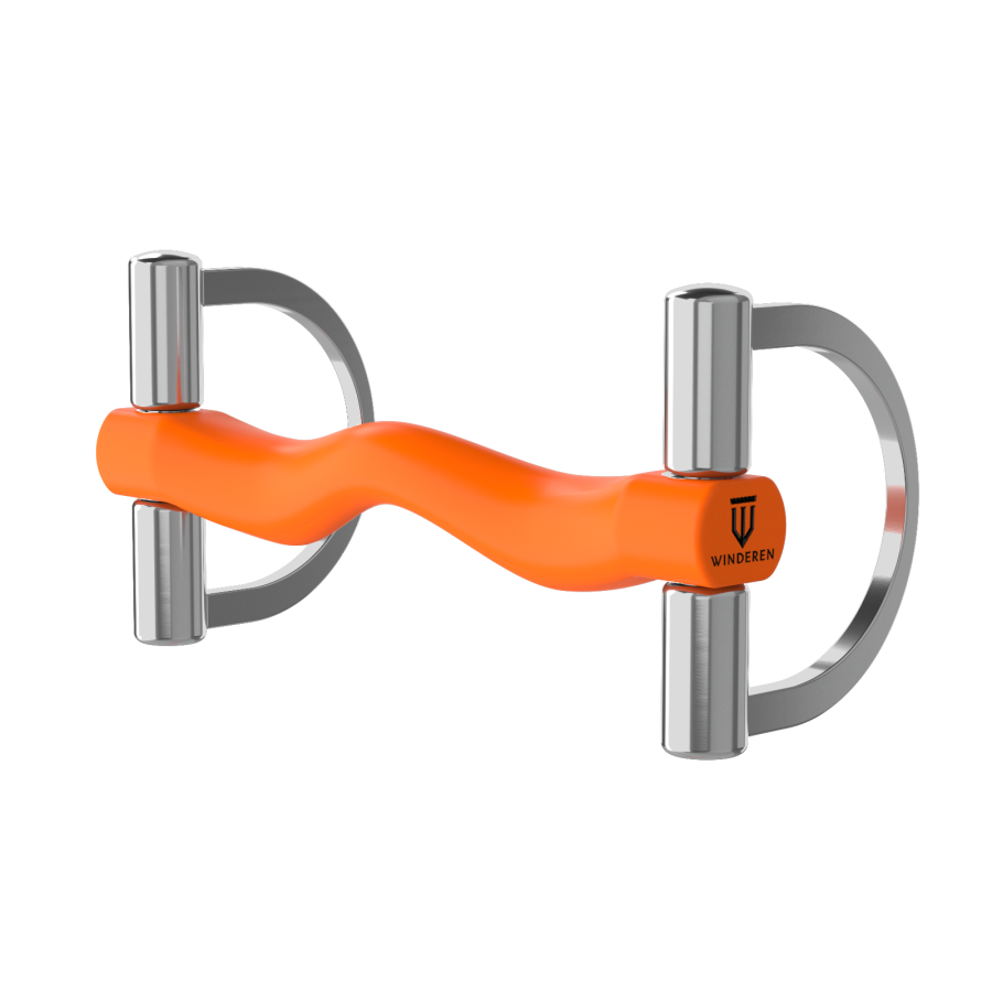 Winderen bit D-ring - Ported Mullen Mouth 135 mm (5.3) - Comfort ...