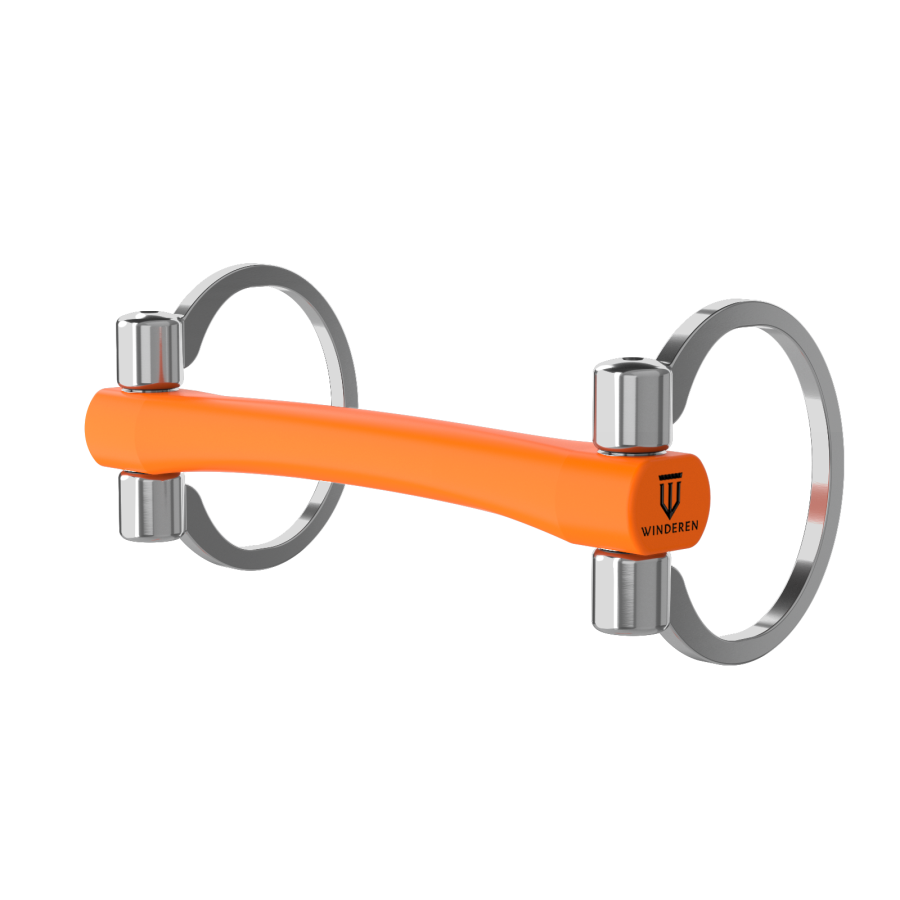 Winderen bit Eggbutt - Flexi Mullen Mouth 135 mm (5.3) - Comfort ...