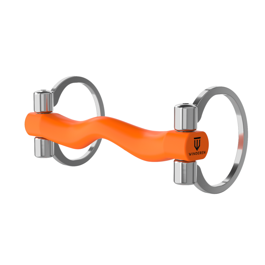 Winderen bit Eggbutt - Ported Mullen Mouth 135 mm (5.3) - Comfort ...