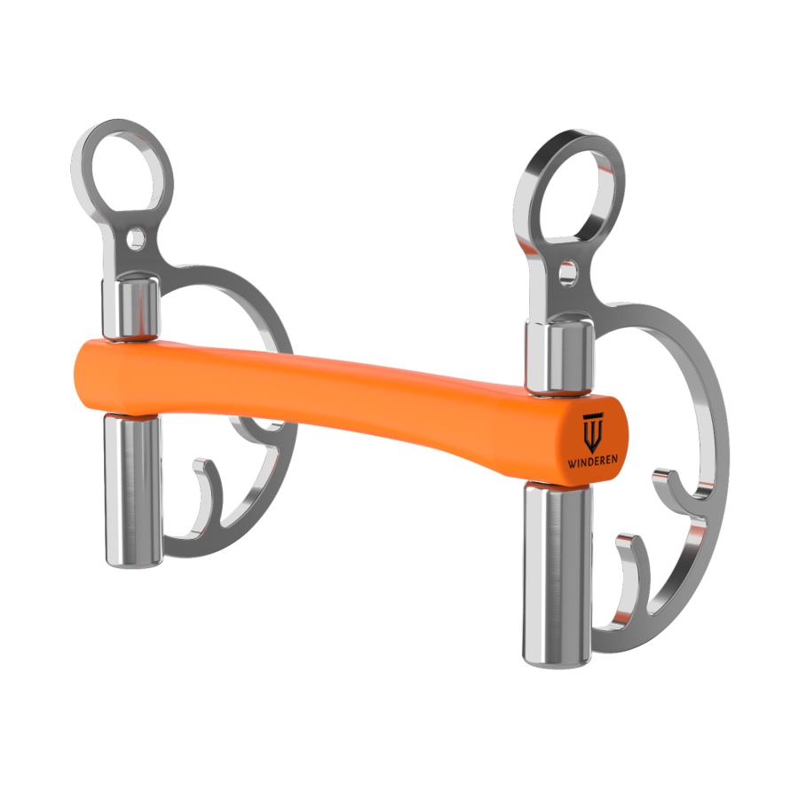 Winderen bit Kimblewick RNF - Flexi Mullen Mouth 125 mm (4.9) - Comfort ...