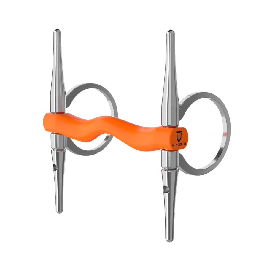 Winderen bit Full Cheek - Ported Mullen Mouth 135 mm (5.3) - Comfort ...