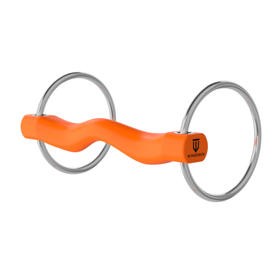 Winderen bit Loose Ring - Ported Mullen Mouth 135 mm (5.3) - Comfort ...