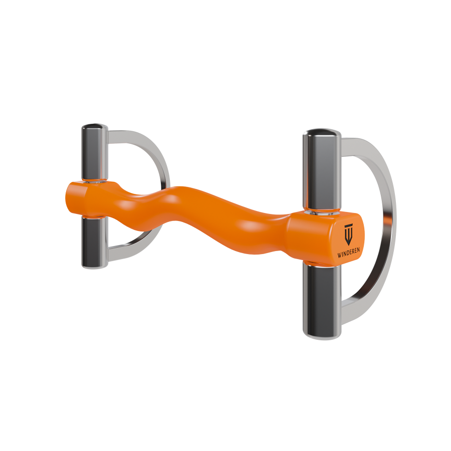 Winderen bit D-ring - Ported Mullen Mouth 135 mm (5.3) - Slim ...