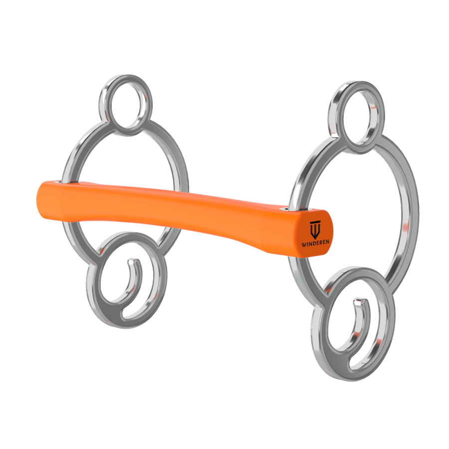 Winderen bit 2.5 ring - Flexi Mullen Mouth 135 mm (5.3) - Comfort ...