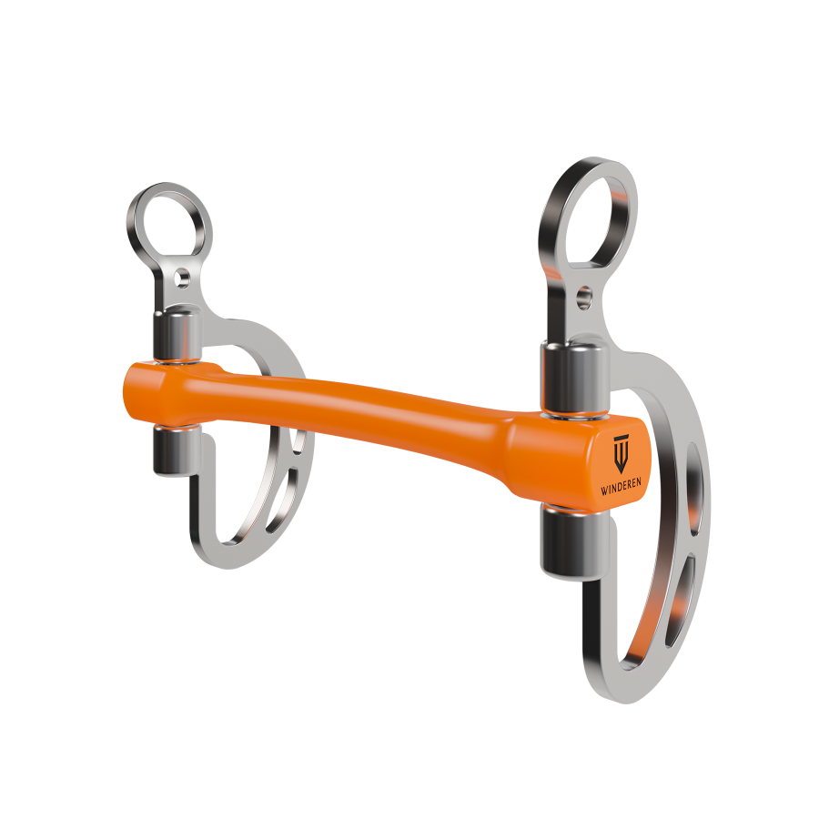 Winderen bit Kimblewick - Rigid Mullen Mouth 125 mm (4.9) - Slim ...