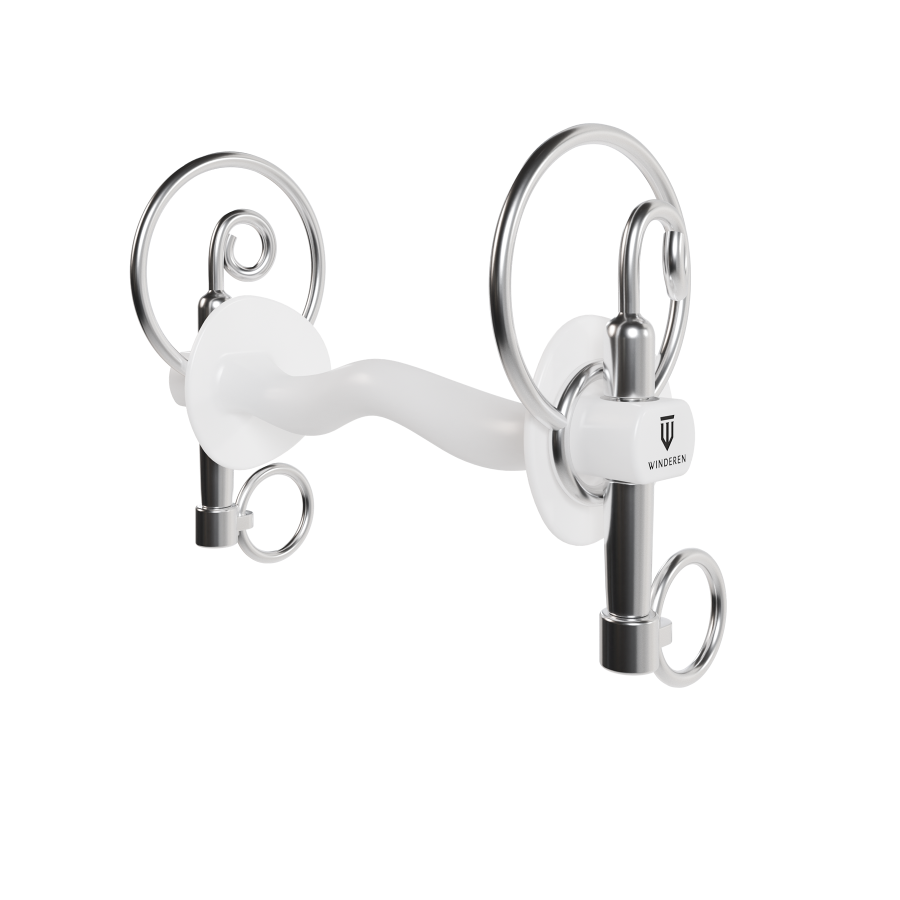 Winderen bit Baby Swales Pelham - Ported Mullen Mouth with Bit Guards ...