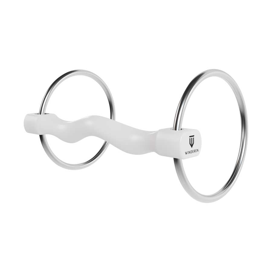 Winderen bit Large Loose Ring - Ported Mullen Mouth 135 mm (5.3 ...