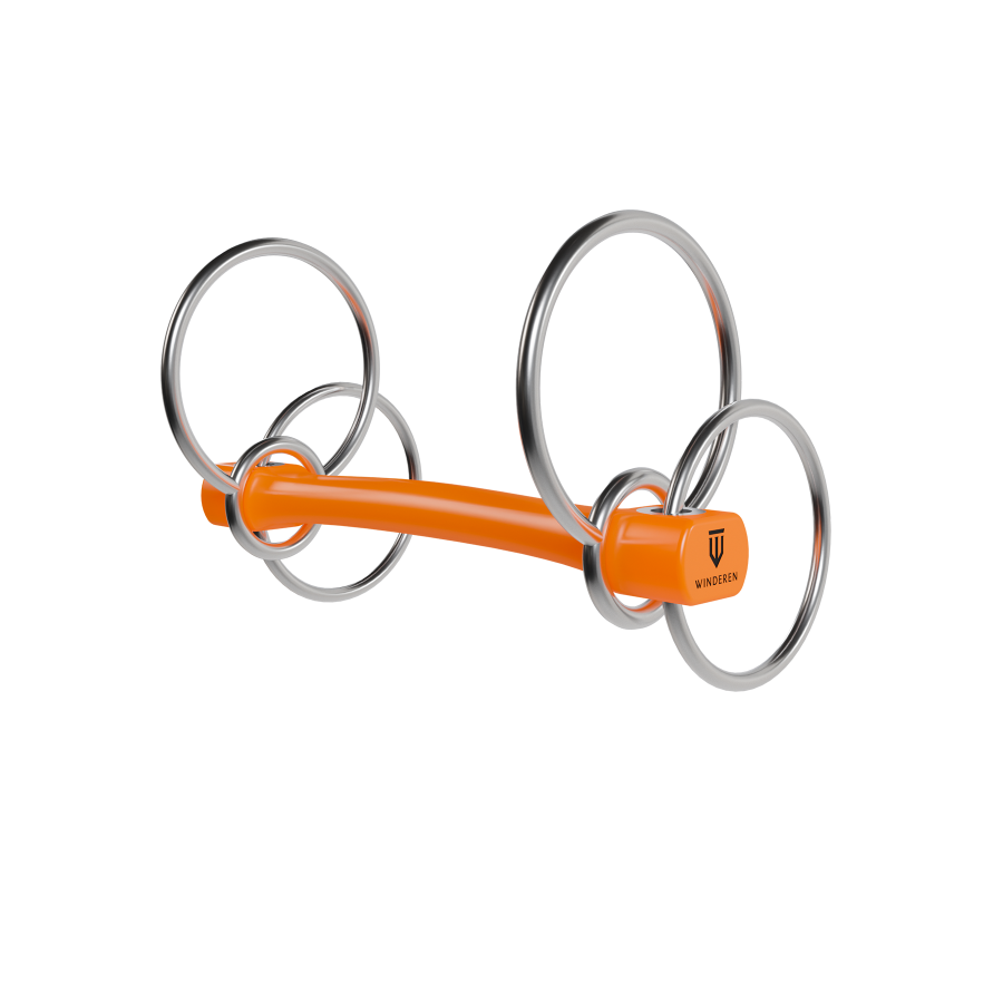 Bocado Winderen Filete Scourier - Recto Flexi 135 mm - Slim