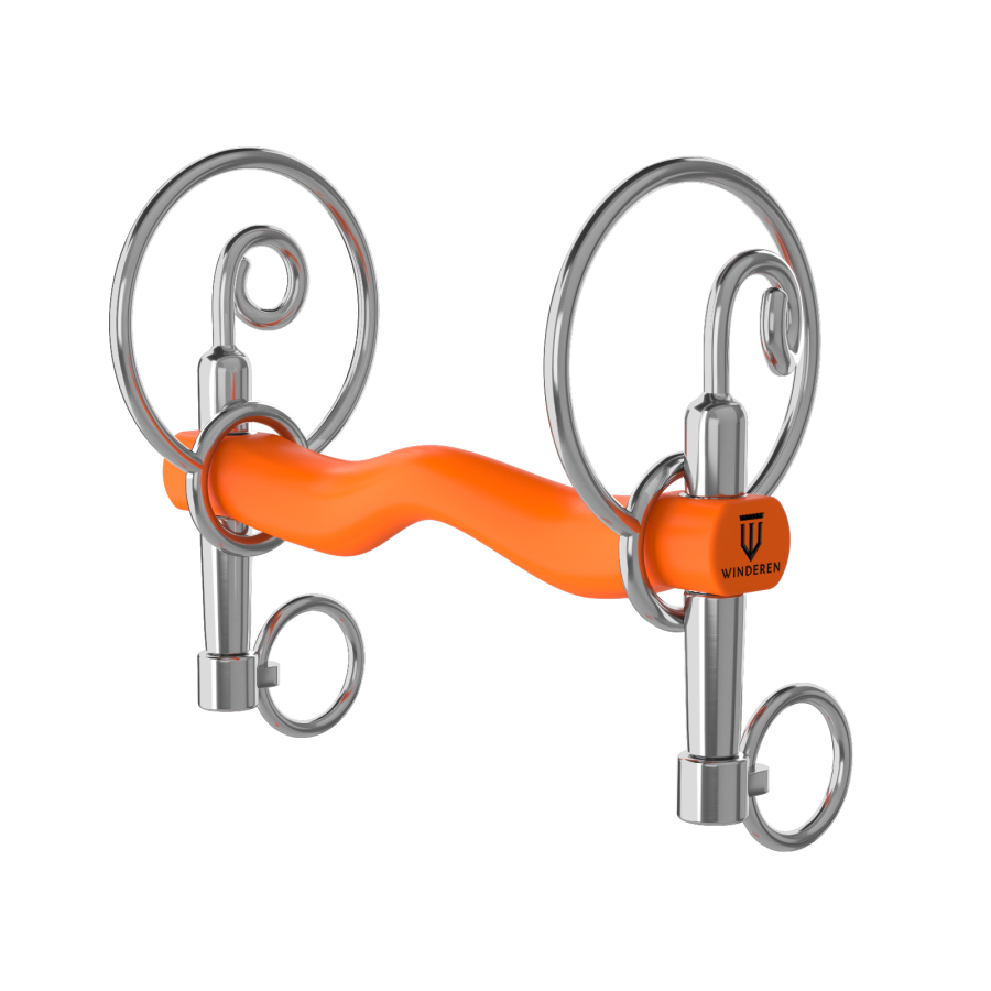 Winderen bit Baby Swales Pelham - Ported Mullen Mouth 125 mm (4.9 ...