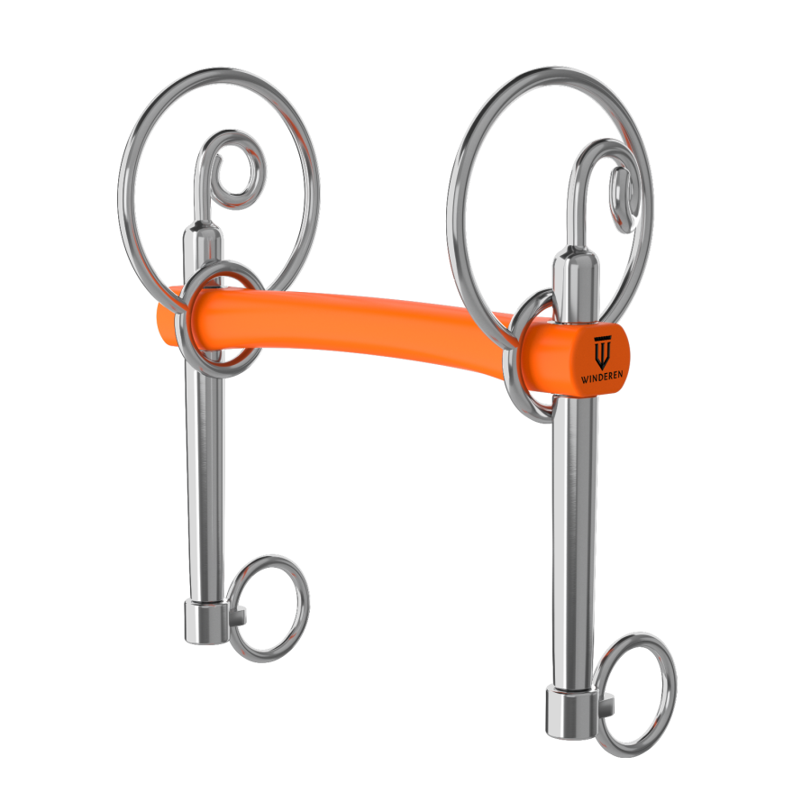 Winderen bit Large Swales Pelham - Rigid Mullen Mouth 135 mm (5.3 ...