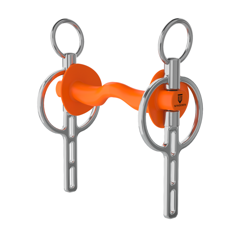 Winderen bit Liverpool Pelham - Ported Mullen Mouth with Bit Guards 135 ...